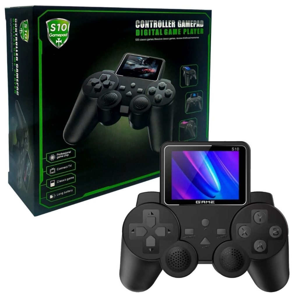 Gamepad S10 Controller, Consola Retro con 520 juegos – CabiSpot