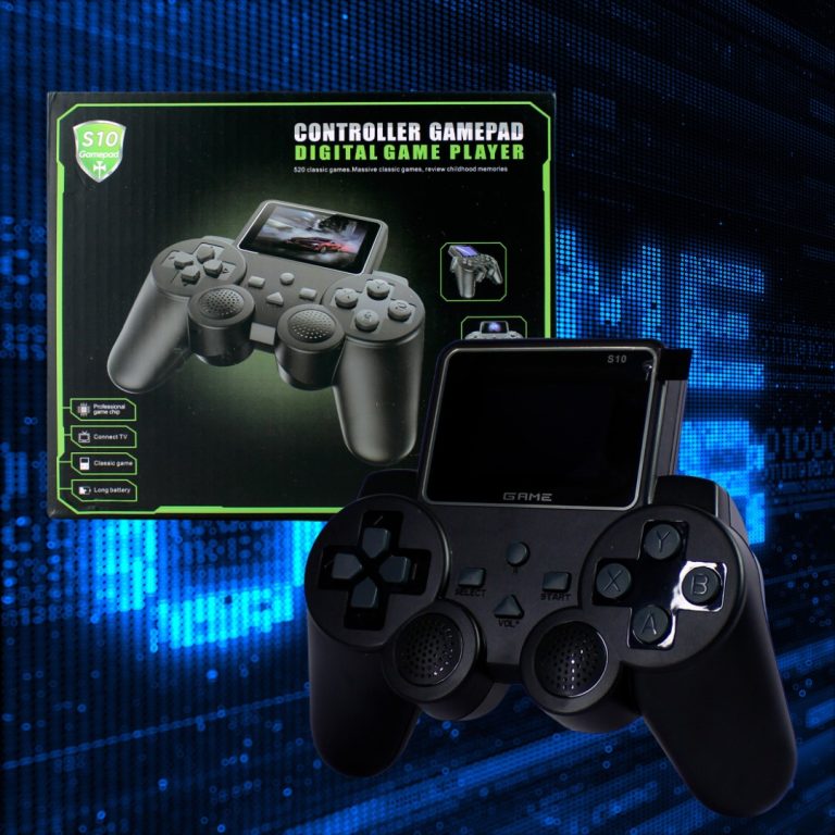 Gamepad S10 Controller, Consola Retro con 520 juegos – CabiSpot